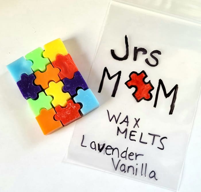 GenZproduct - Jr’s MoM - Wax Melts - Puzzle Pieces of Autism*